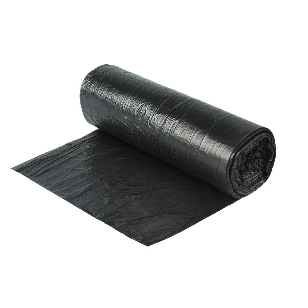 TRASH BAG BUILT IN TIE X LARGE BLACK 1 ROLL 10 PIECES Merckhtrade